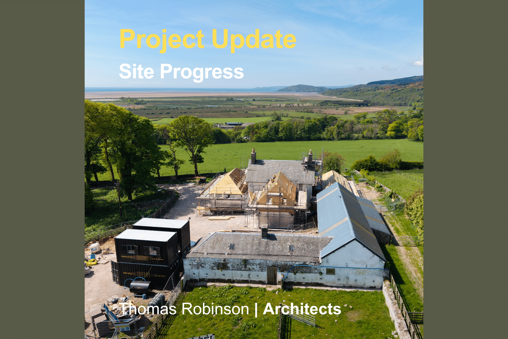 Dumfriesshire Farmhouse Update | Thomas Robinson Architects